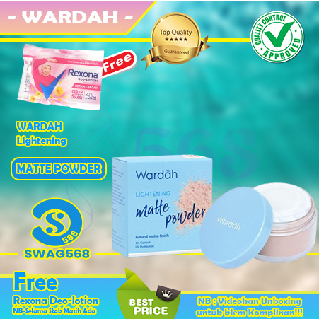 Jual Wardah Lightening Matte Powder / skincare / Swag568 | Shopee Indonesia