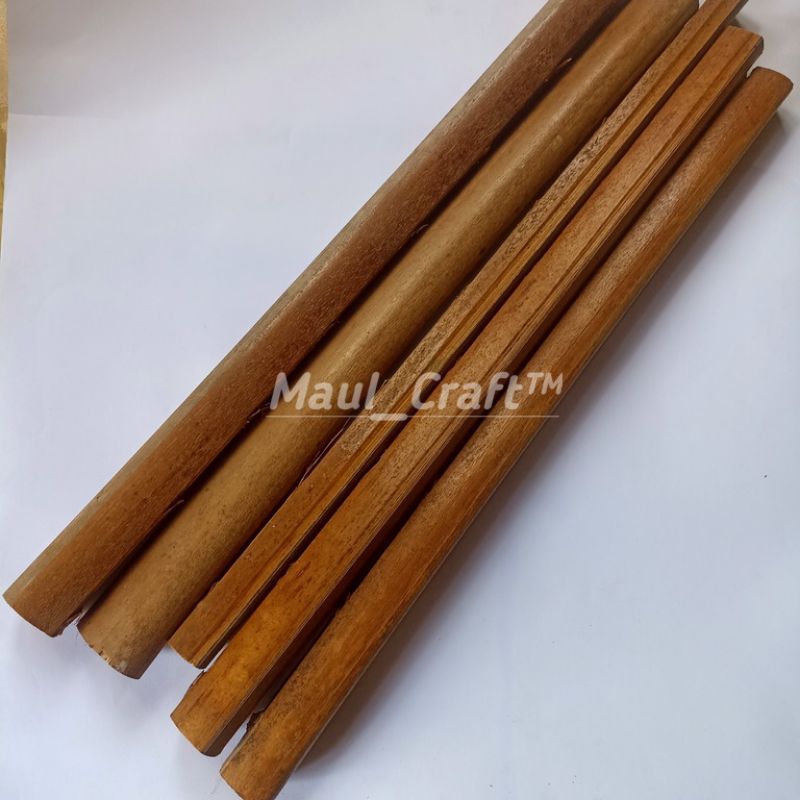 Jual Batang Pohon Sagu / Rumbia Kering 1 meter Untuk Media Kerajinan ...