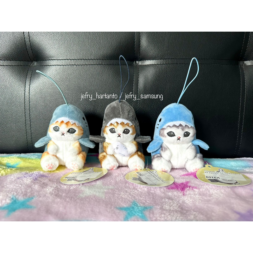 Jual Boneka Mofusand Samenyan Sea Creatures Plush Keychain Ganci ...