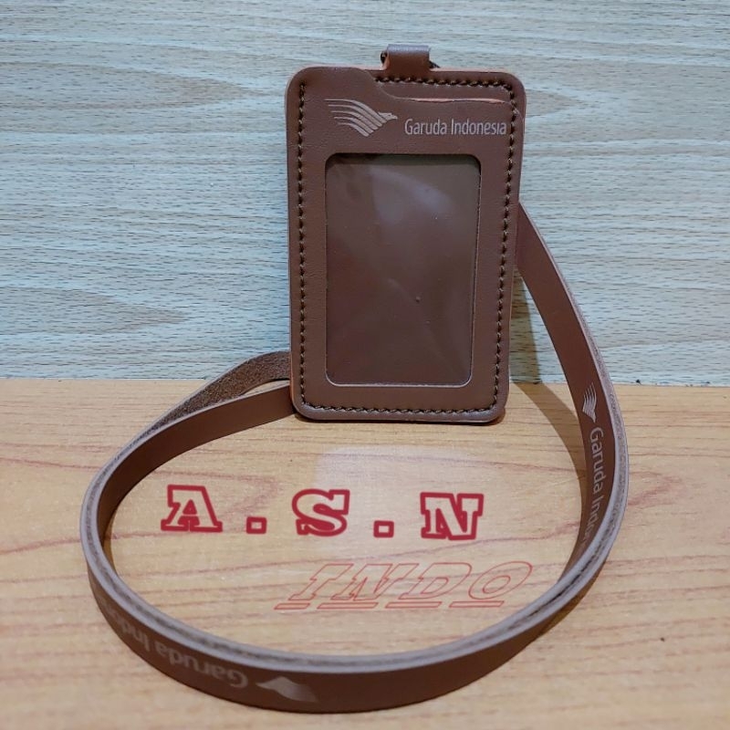 Jual Id Card Kulit Garuda Indonesia Id Card Garuda Indonesia | Shopee ...