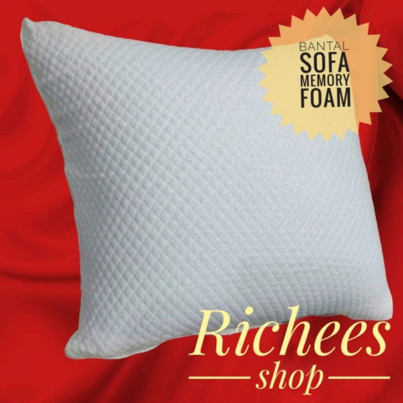 Jual BANTAL SOFA 45 x 45cm ,50x50cm, 40x40cm BUSA MEMORY FOAM PREMIUM ...