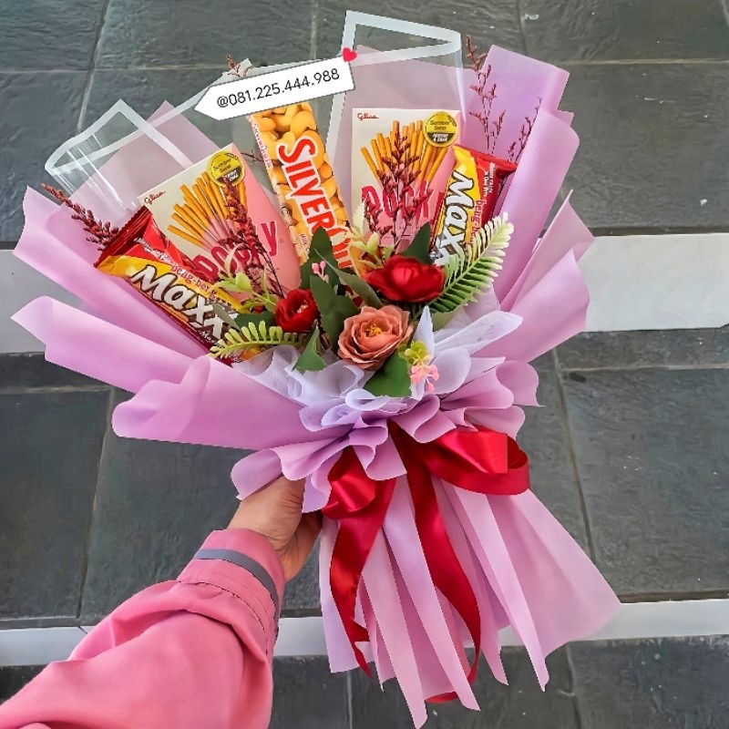 Jual Aneka Buket Coklat Jajan Kopi Rokok Hadiah Wisuda | Shopee Indonesia