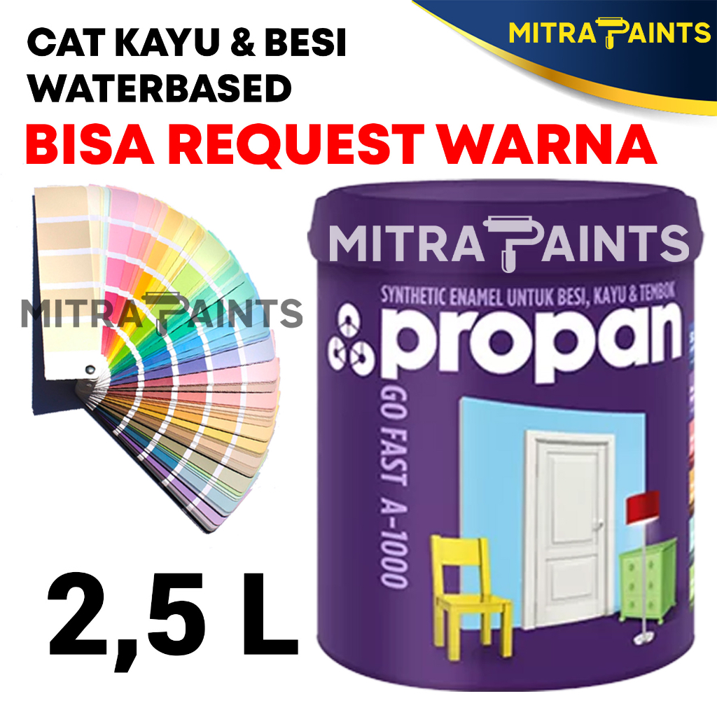 Jual PROPAN GO FAST 2,5 LITER / CAT KAYU BESI PROPAN WATERBASED GLOSS ...