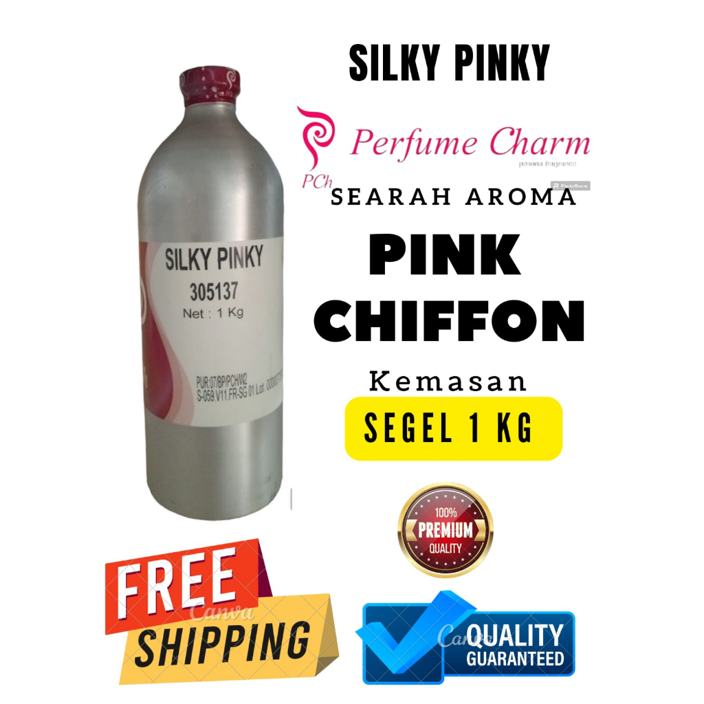 Jual SEGEL 1 KG SILKY PINKY BY PCH SEARAH AROMA PINK CIFFON SEGEL (1 KG ...