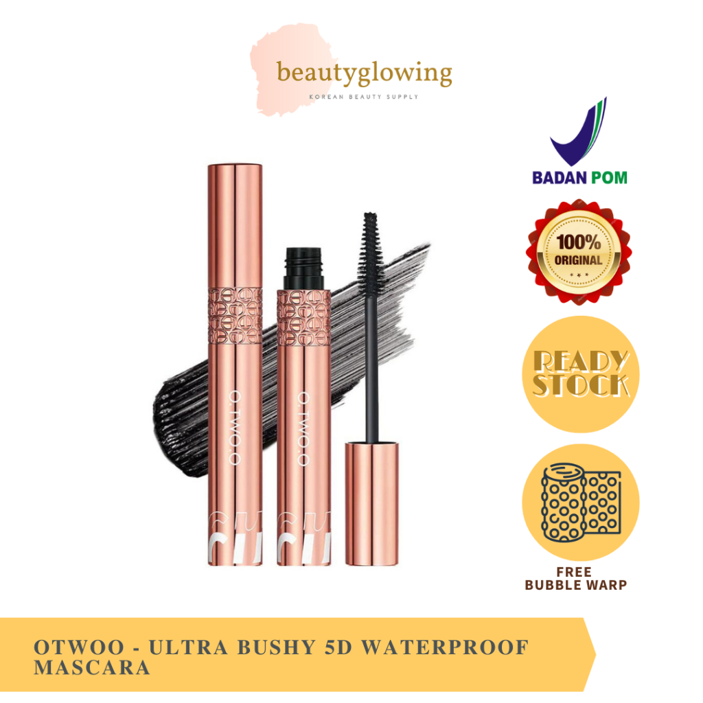 Jual OTWOO Ultra BUSHY 5D WATERPROOF MASCARA MakeUp MASCARA Tahan Anti ...