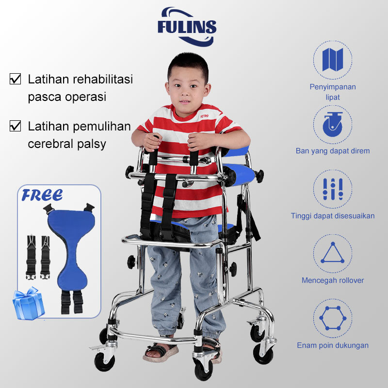 Jual ⭐COD&Garansi⭐Walker Anak Cerebral Palsy/Pejalan Anak/ketinggian ...