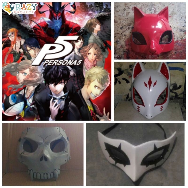 Jual Persona 5 Phantom Joker Arsene Akira Kurusu Skull Ryuji Sakamoto ...