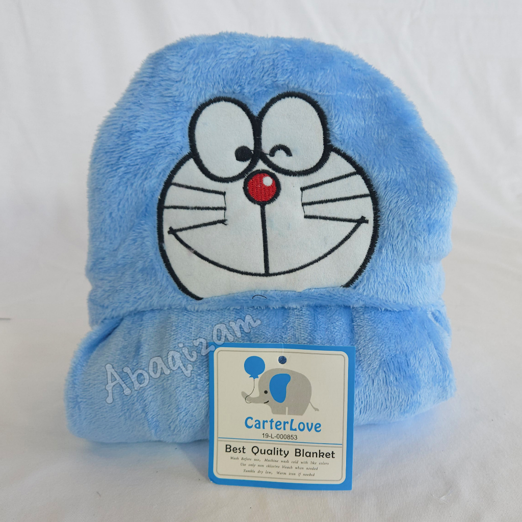 Jual Selimut Bayi Topi Boneka 3D karakter Baby Blanket Bahan double ...