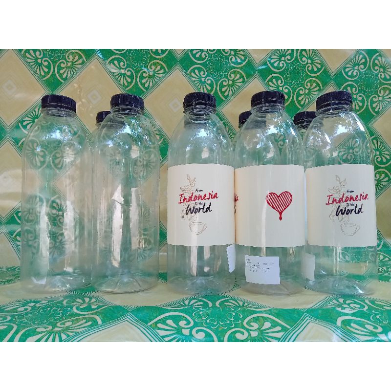 Jual Botol bekas minuman.ukuran 1 liter | Shopee Indonesia