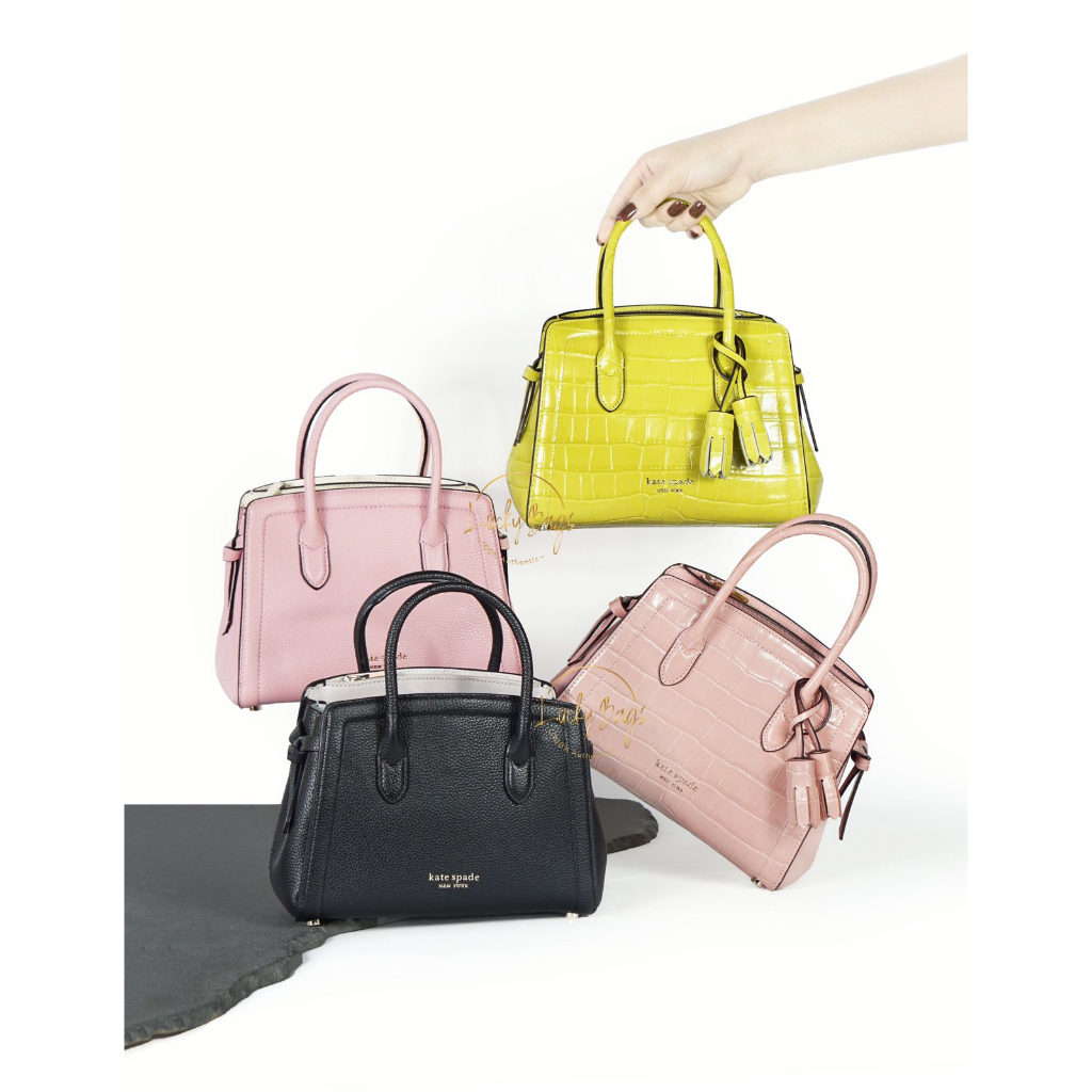 Jual kate spade knott mini satchel (authentic / original ) | Shopee ...