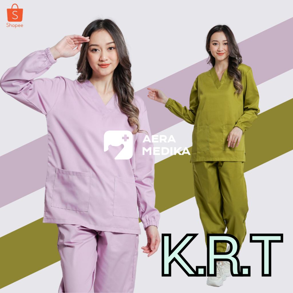 Jual (KRT) - SET Baju Jaga Perawat / Baju Dokter / Baju OK / Seragam ...