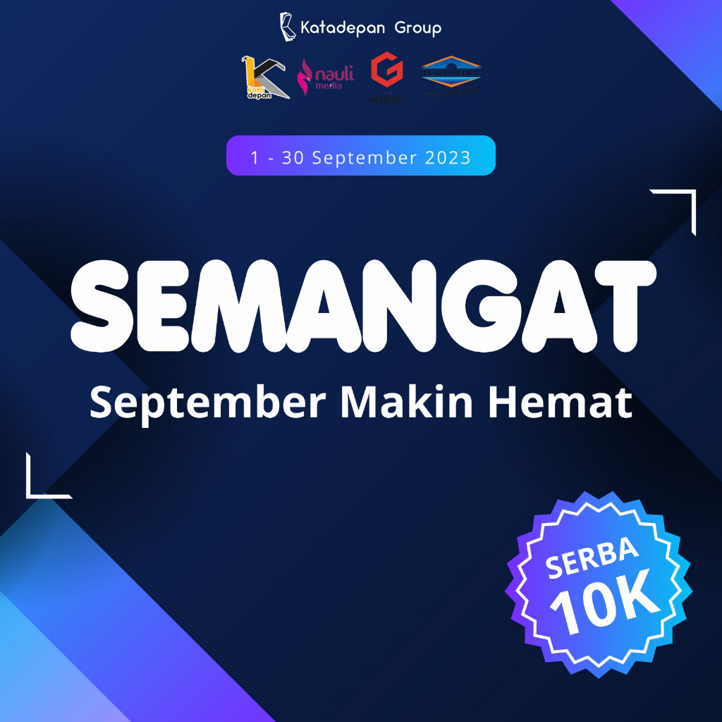 Jual PROMO SEMANGAT(SEPTEMBER MAKIN HEMAT) SERBA Rp 10.000 Periode 1-30 ...