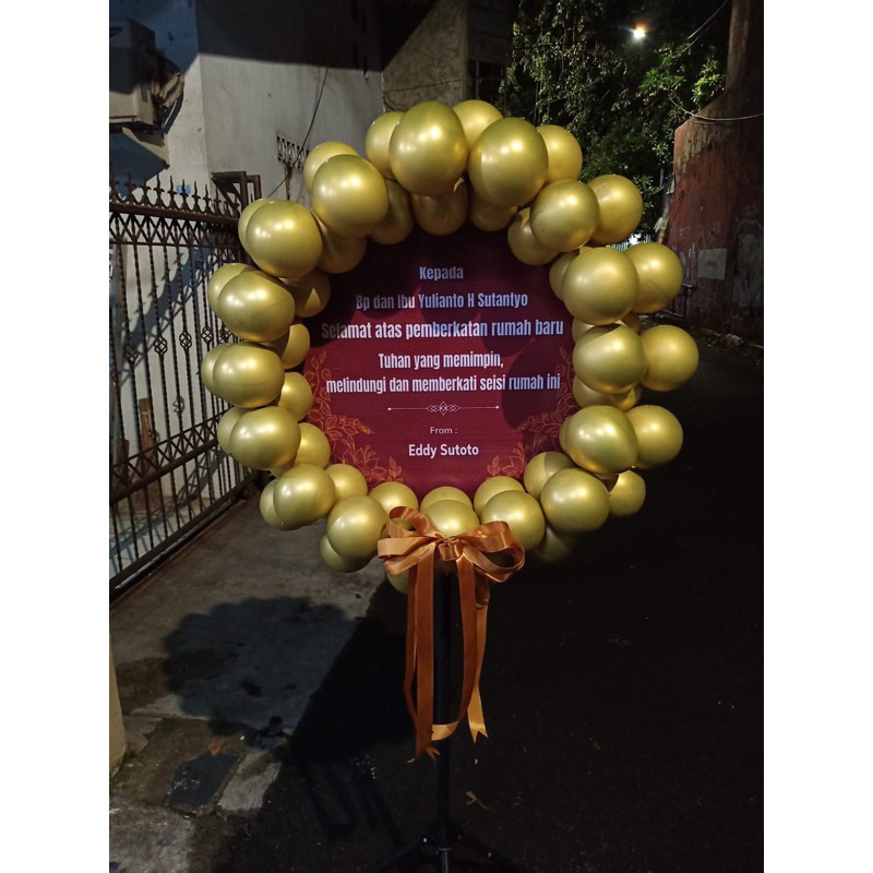 Jual Bunga Krans Bulat | Krans Berduka Cita | Standing Krans | Karangan ...