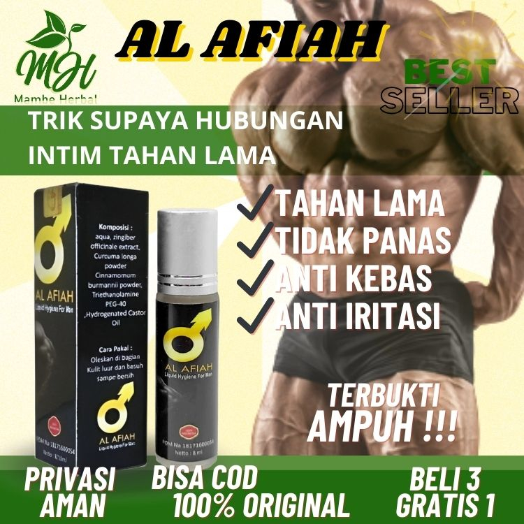 Jual Al Afiah Penunjang Stamina Obat Kuat Pria Tahan Lama Berjam-jam | Shopee Indonesia