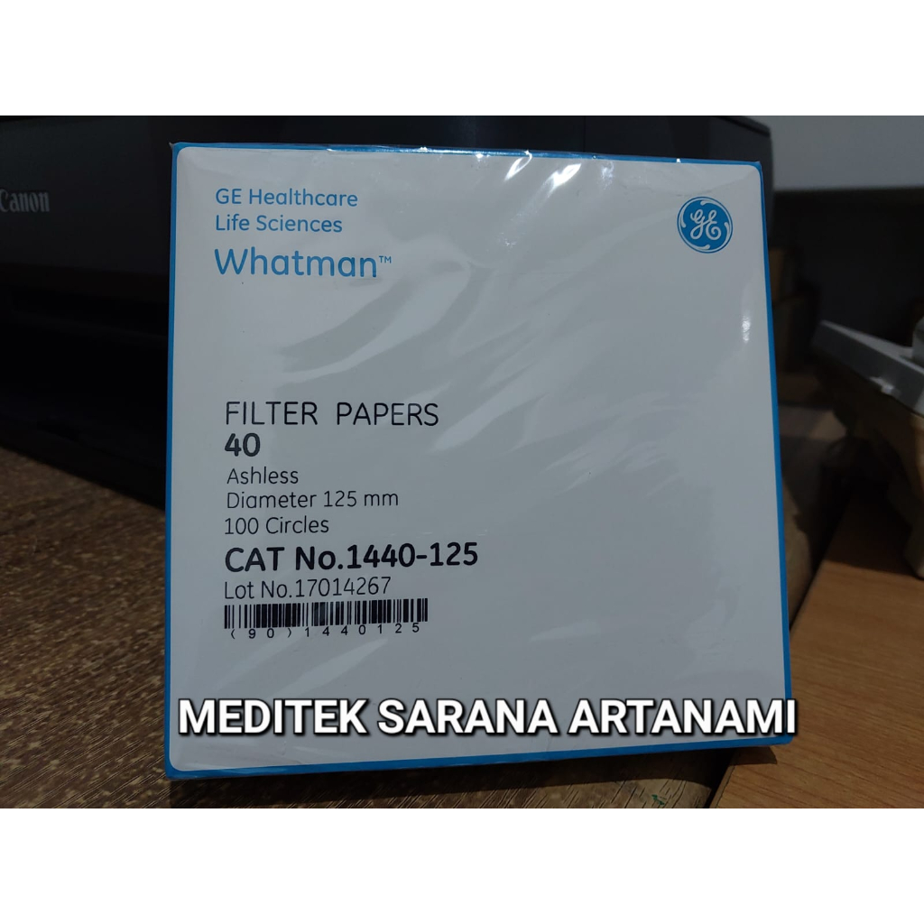 Jual WHATMAN 1440-125 Filter Paper no 40 dia 125 mm | Shopee Indonesia