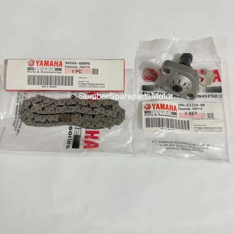 Jual Paket Tensioner Rantai Keteng + Tonjokan Keteng Yamaha Nmax Aerox ...