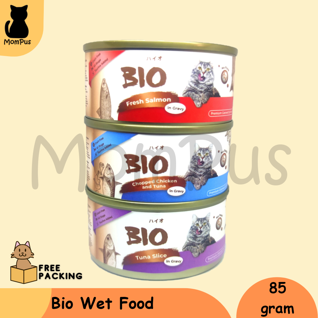 Jual Bio Cat Kaleng 85gr Wet Food Makanan KUCING Basah | Shopee Indonesia