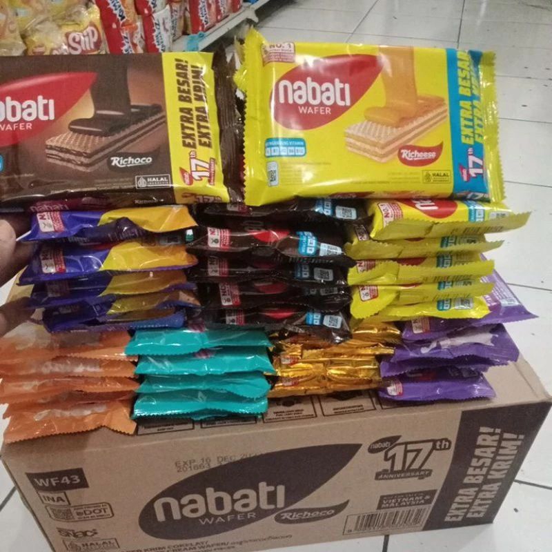 Jual nabati wafer 10pcs | Shopee Indonesia