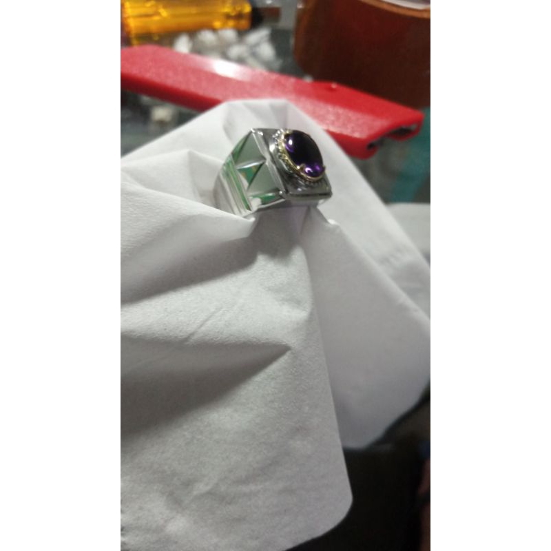 Jual emban ikat ring monel super doff handmade. kosongan tanpa batu ...