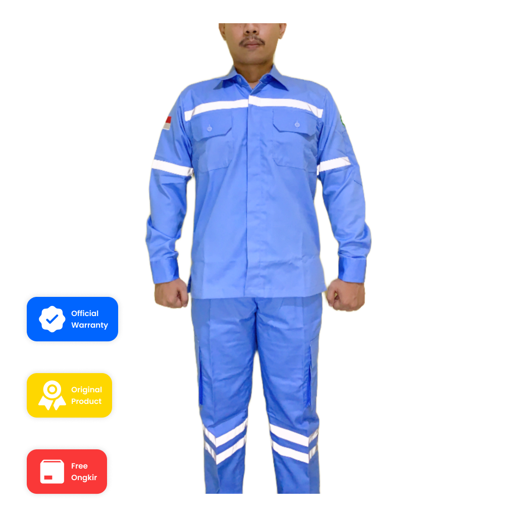 Jual Baju Proyek Safety Wearpack Bengkel Mekanik Teknik Tambang Werpak ...