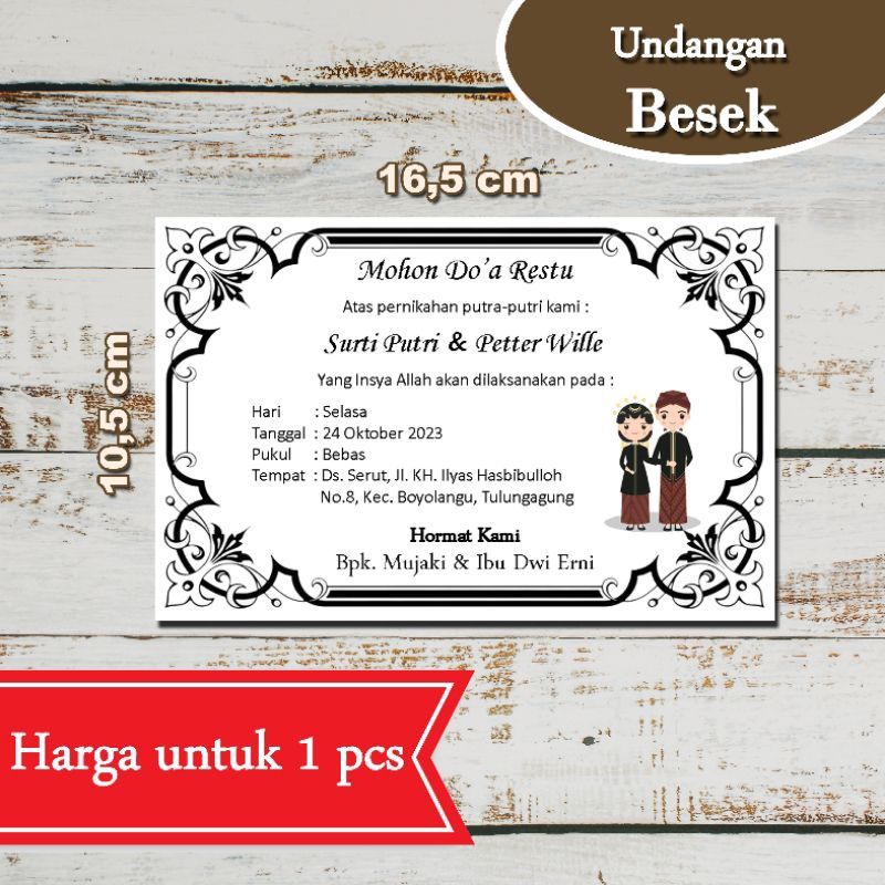 Jual Undangan Besek, Tonjokan, Nasi Kotak, Punjungan, Sorogan | Shopee ...