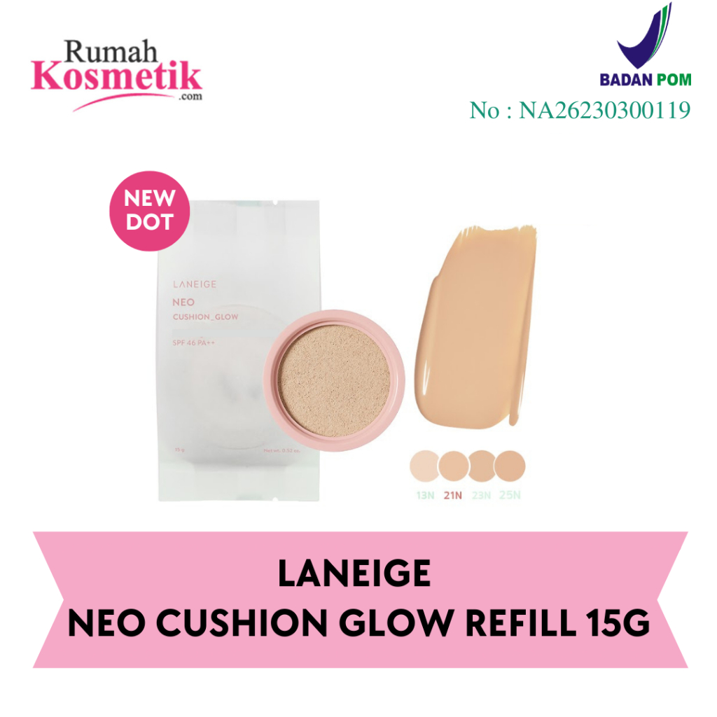 Jual Laneige Neo Cushion Glow (Neo Dot) (Refill 15g) | Shopee Indonesia