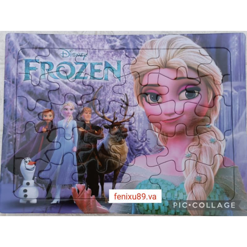Jual Puzzle Pazel Puzle Frozen Ungu | Shopee Indonesia