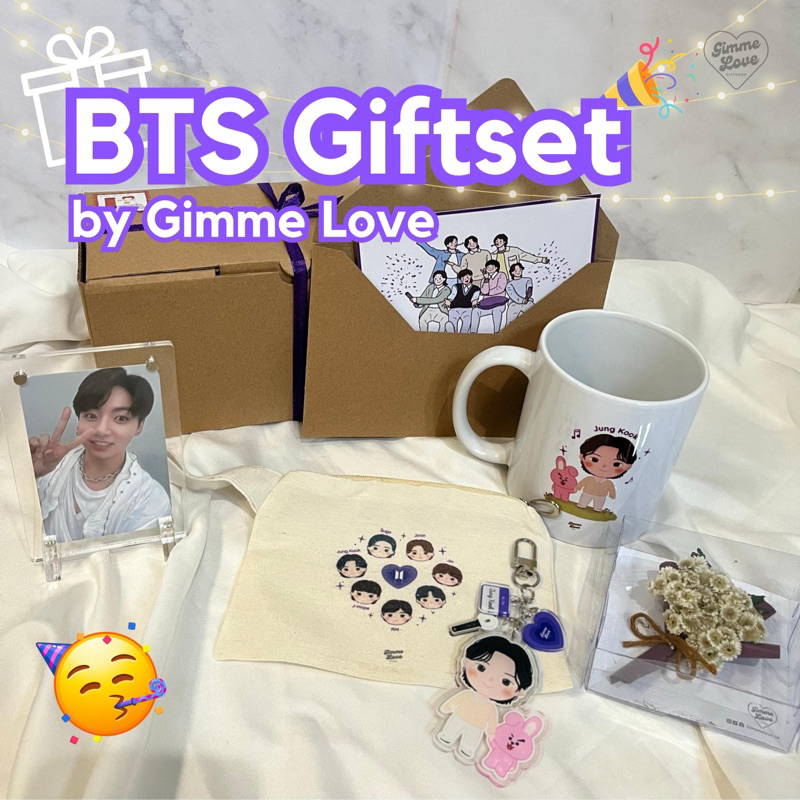 Jual BTS Giftset - Gift BTS - Hampers BTS - Kado BTS - Set BTS- Gimme ...