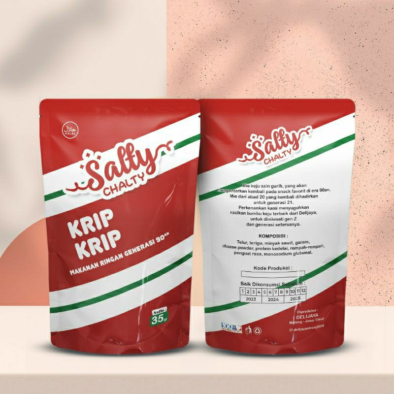 Jual Salty Chalty KripKrip 35gram | Shopee Indonesia