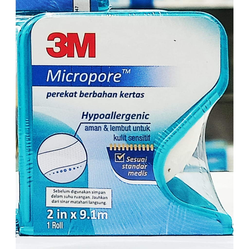 Jual Micropore 𝟏 𝐑𝐎𝐋𝐋 All Varian - Plester Perekat Berbahan Kertas ...