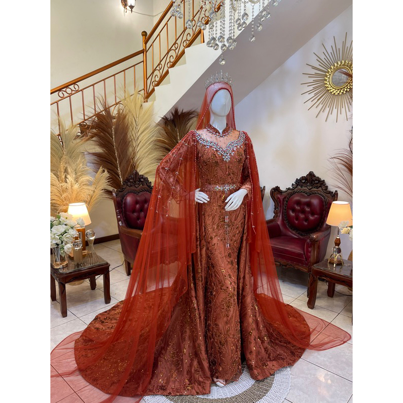 Jual Gaun pengantin Slim || Gaun pengantin slim premium || Gaun ...