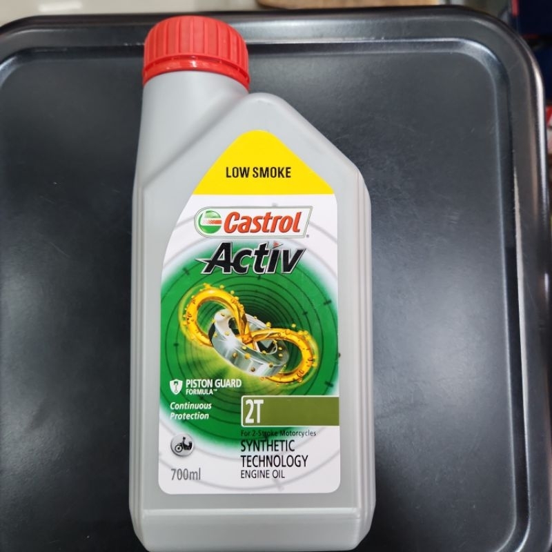 Jual Oli Castrol Activ 2T Synthetic 700ml | Shopee Indonesia