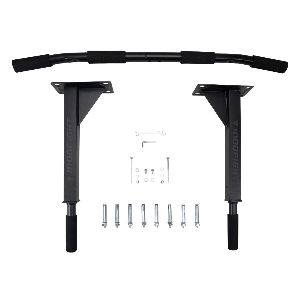 Jual Pull Up Bar Dinding Indofight Chin Up Bar Tiang Gantungan Besi ...