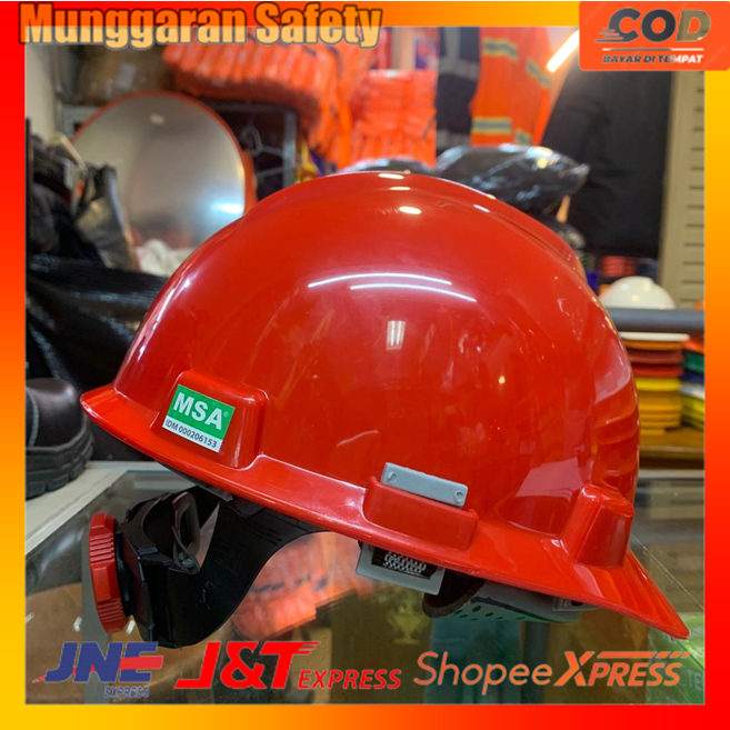 Jual Helm Safety MSA Ori Fastrack Putar - Helm Safety Proyek MSA V-Gard ...