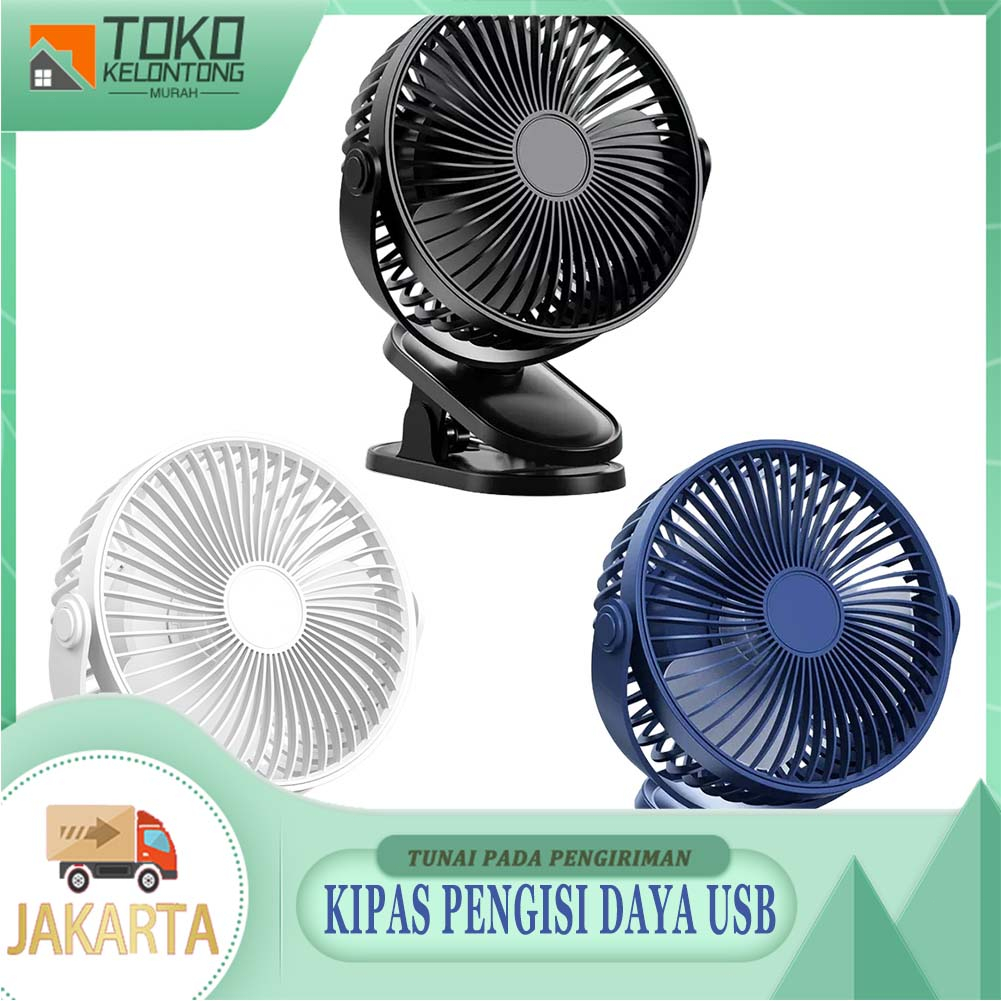 Jual kipas portable murah，Kipas klip portabel 10000mAh, bertenaga ...