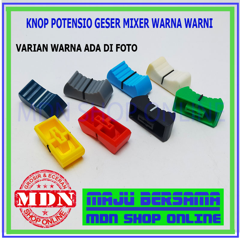 Jual knop kenop potensio geser mixer warna warni | Shopee Indonesia