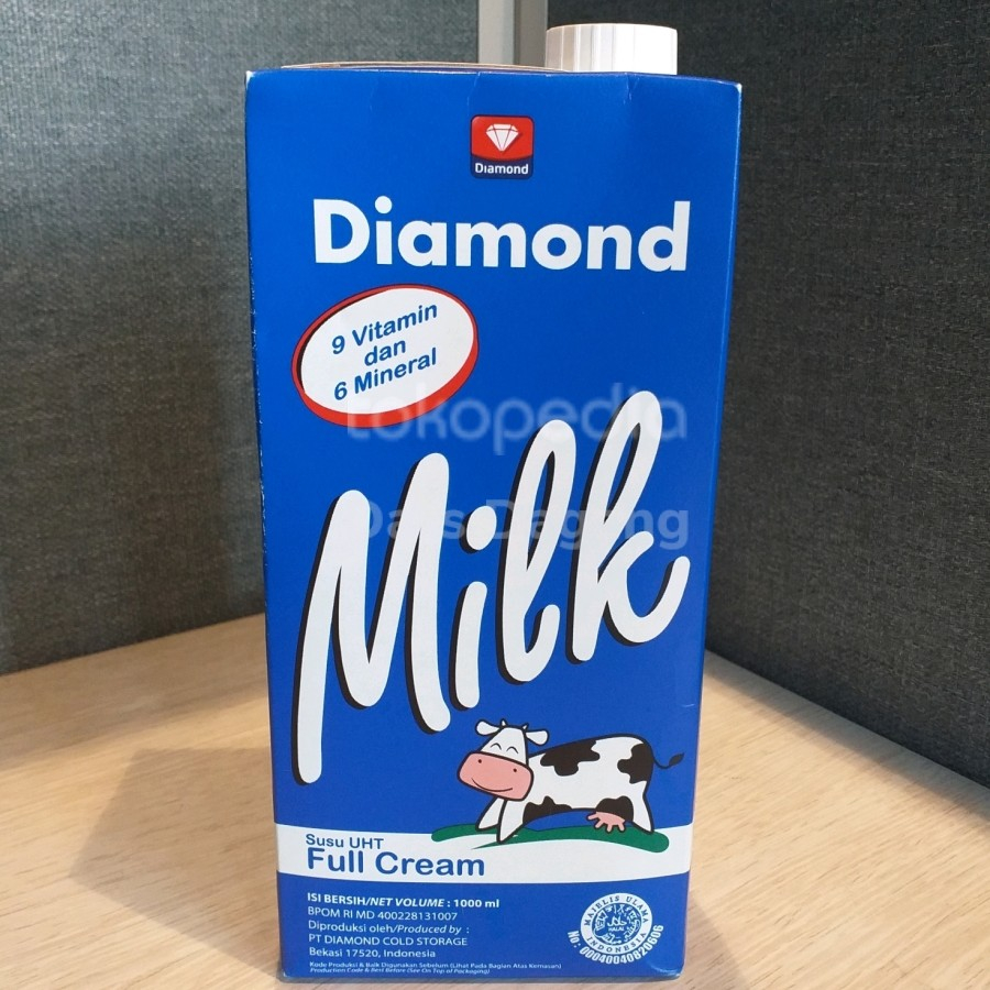 Jual Susu UHT Diamond 1 liter | Shopee Indonesia