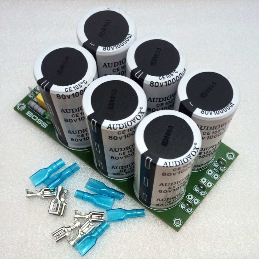 Jual KIT PSU 6 Elco AUDIOVOX 10000uF 80V Plus Skun PCB | Shopee Indonesia
