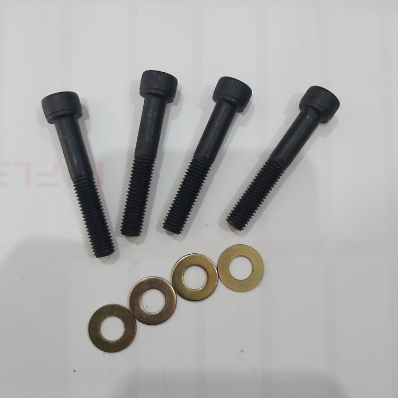 Jual BAUT BRACKET KUCAY GESER HONDA PCX 5cm 4pc + ring 4pc | Shopee ...