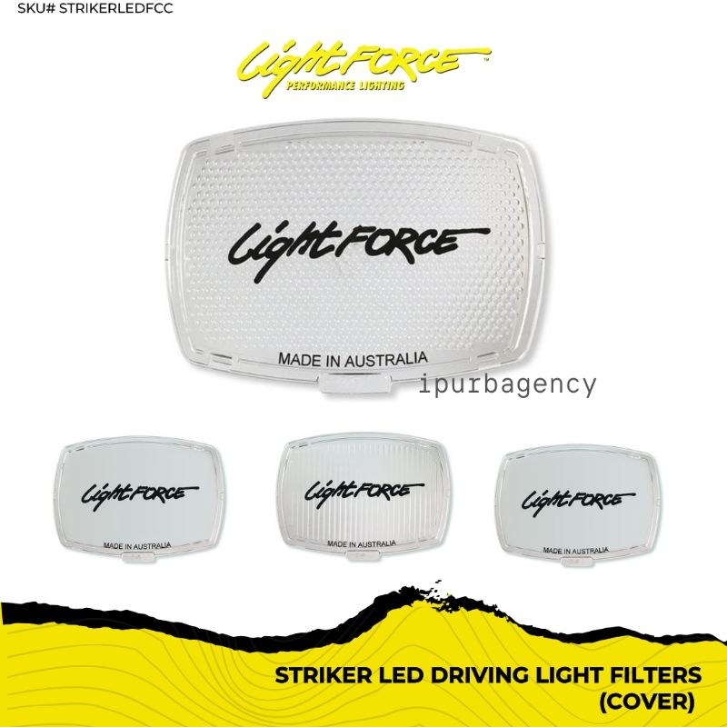 Jual Lightforce Striker LED Clear Driving Light Filters (cover ...