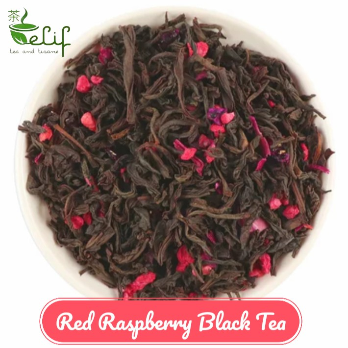 Jual ELIF TEA Red Raspberry Black Tea : Red Raspberry, Strawberry, Da ...