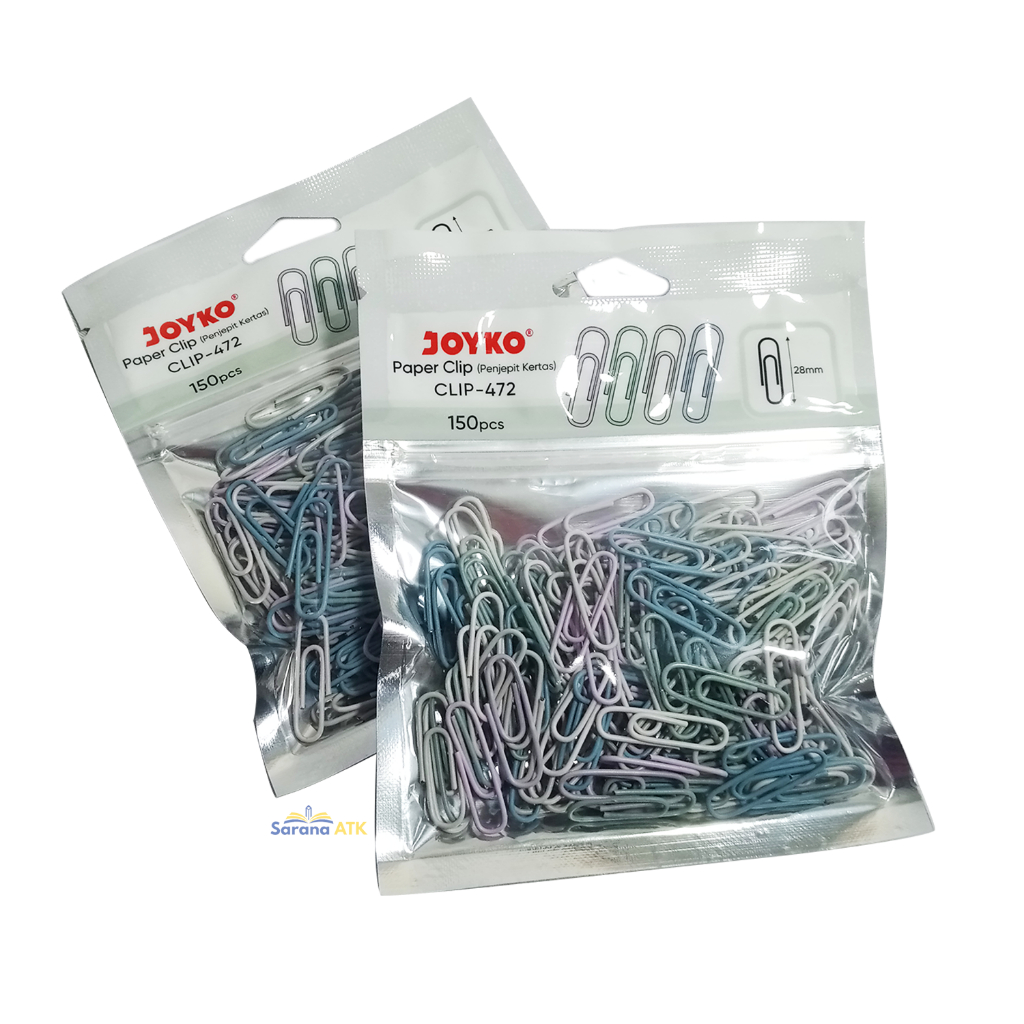 Jual JOYKO - Paperclip Penjepit - 472 - Pack | Shopee Indonesia