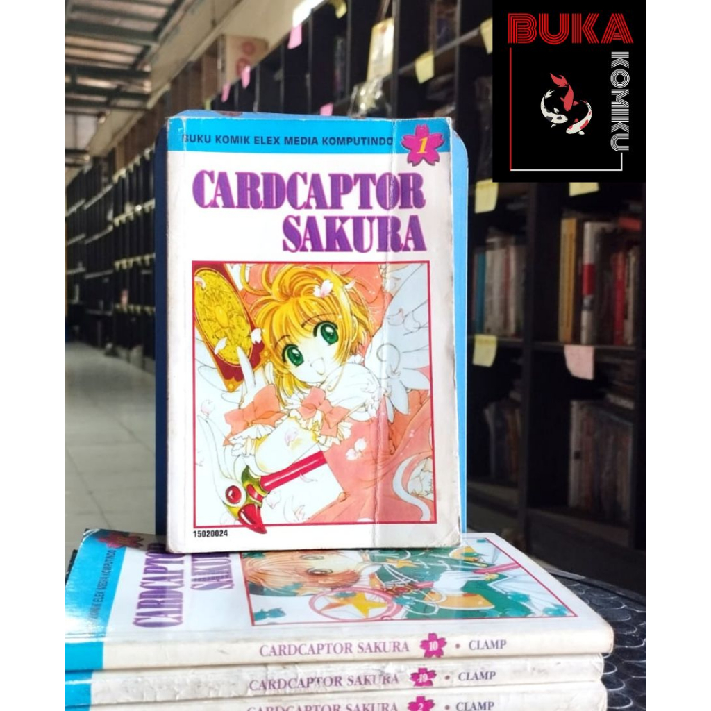 Jual Komik Ori - Shoujo Manga Cardcaptor Sakura by CLAMP - Cabutan | Shopee Indonesia