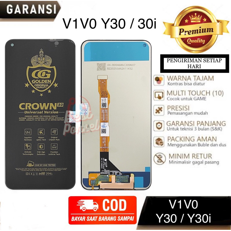 Jual Lcd TOuchscreen VIVO Y30 / 30i Fullset ORIGINAL | Shopee Indonesia