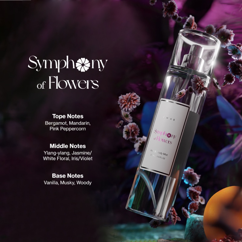 Jual HMNS Hair and Body Mist Symphony of Flower / Fairytale Fantasy ...