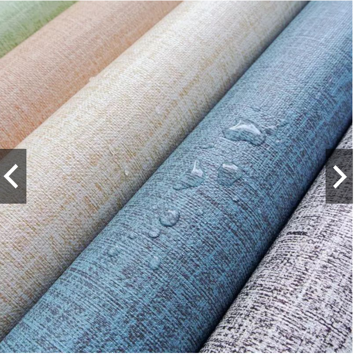 Jual Wallpaper Stiker Dinding Motif kain / Motif Linen sudah ada lemnya ...