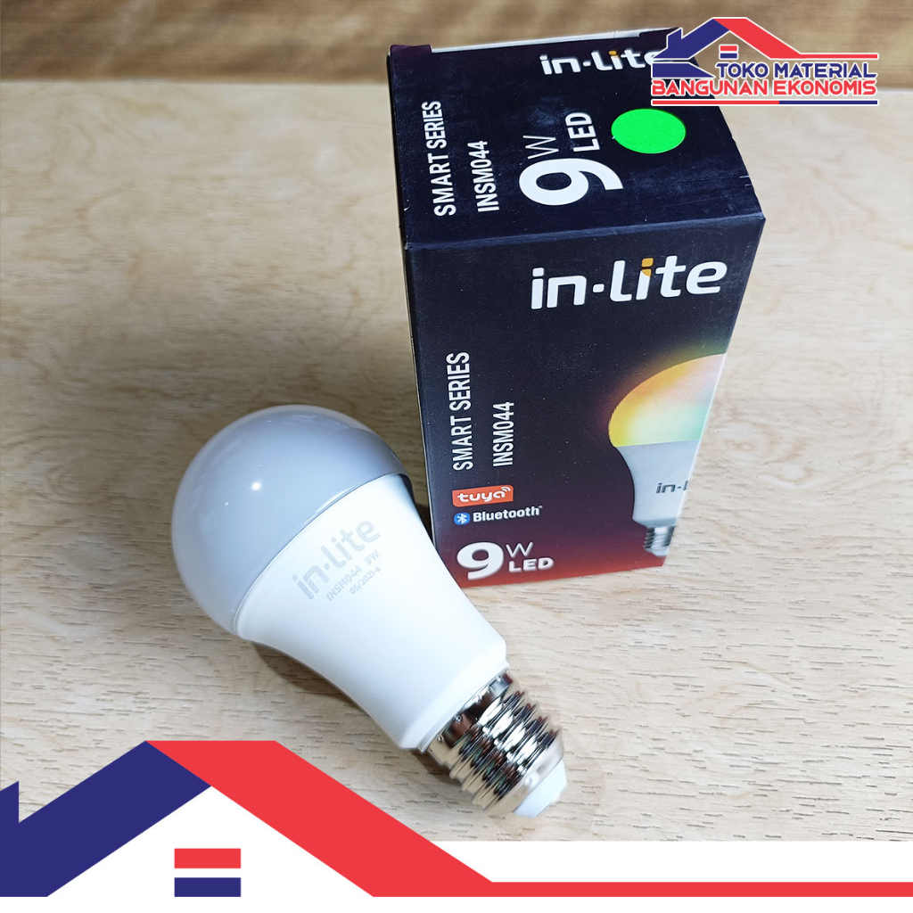 Jual Inlite Lampu Bohlam Led Smart Bulb Bluetooth RGB No WIFI 9w ...