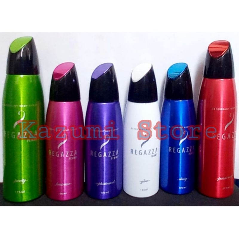 Jual Regazza Deodorant Body Spray 170ML | Regazza Deodorant Body Spray ...