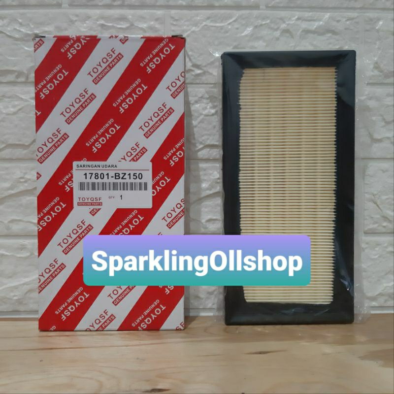 Jual TOYQSF 17801-BZ150 Air Filter / Saringan Udara All New Rush/Terios ...
