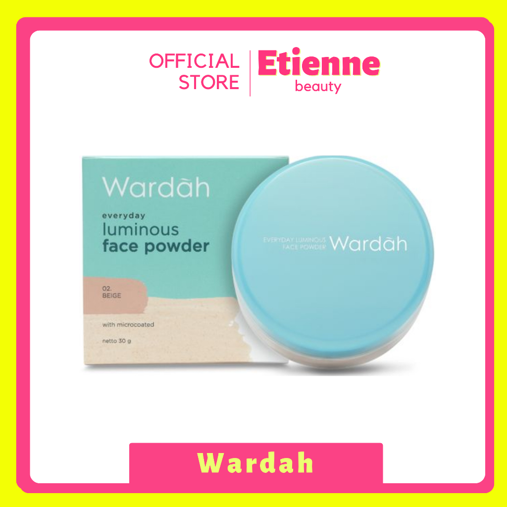 Jual Wardah Everyday Luminous Face Powder 30 g - Bedak Tabur | Shopee ...